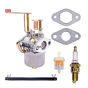 Aniro Moto Carburetor Compatible with Coleman CK100-S CT100U CC100X Mini Bike SK100 Go-Kart with Gaskets Fuel Line Filter Spark Plug