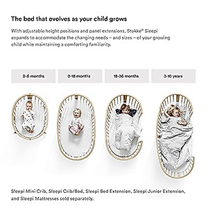 Stokke Sleepi Fitted Sheet, White