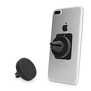 BoxWave Car Mount Compatible with Google Pixel 6a - Minimus MagnetoMount, Magnetic Car Mount, Magnetic Car Holder