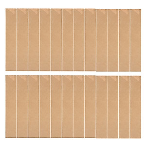 Operitacx 200pcs Kraft Paper Chopsticks Bag Paper Cutlery Sleeve Chopsticks Sleeve Cover One Time Chopsticks Pockets Disposable Serving Utensils Chopstick Paper Bag Pocket Paper Tableware