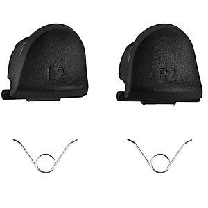 gotor 2 Trigger Buttons+2 Springs Replacement Parts For PlayStation 4 PS4 L2 R2