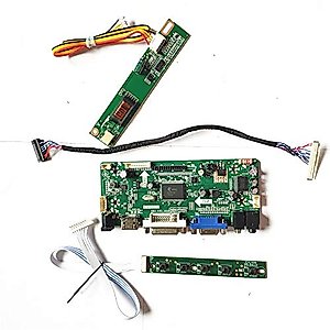 U/R for B133EW01 V2 V3 LCD Panel Monitor LVDS 20-Pin CCFL 13.3" 1280 * 800 MNT68676 Screen Drive Controller Board VGA HDMI DVI DIY kit (B133EW01 V3)