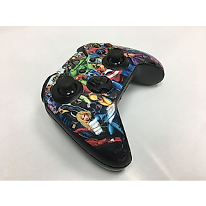 2 x Superhero Full Skin Wrap for Xbox One Controller Vinyl Sticker