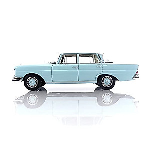 Norev 1965 220 S Light Blue with White Top 1/18 Diecast Model Car 183920