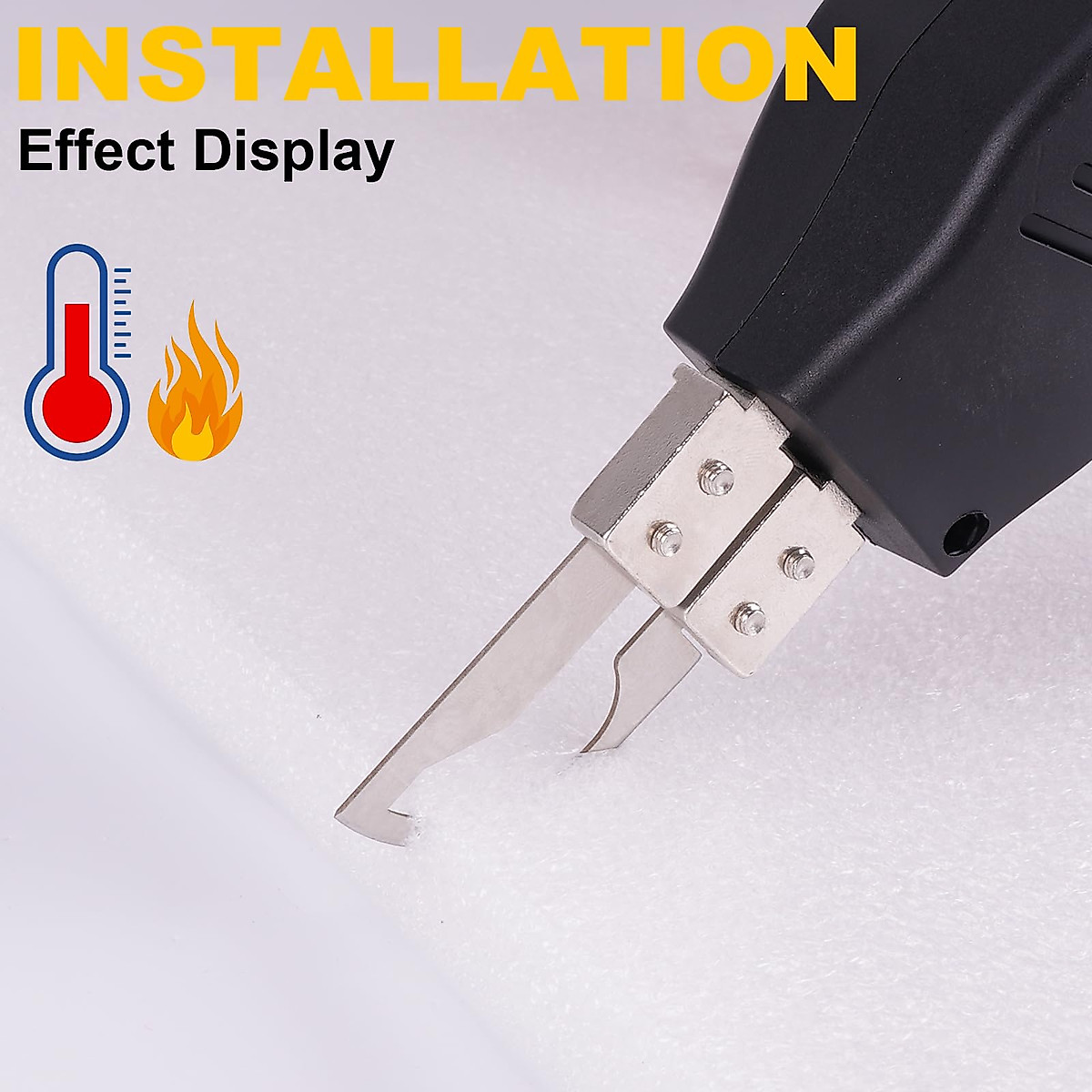 Komsepor Foam Cutter Arc Blades Replacement Parts for Komsepor Electric Hot Knife Cut Canvas, Synthetic fabric, Cloth, Rope, Cord