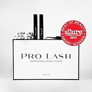 Pro Lash Starter Kit | Professionally Styled Lashes at Home | Easy Application Professional Quality | Waterproof | Lasts up to 10 Days with ProLock Adhesive System | 3 Sets of Lashes (Classic)