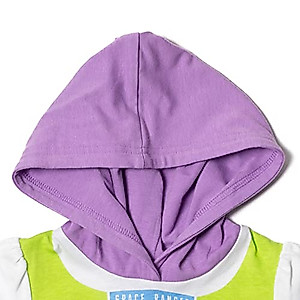 Disney Pixar Toy Story Buzz Lightyear Toddler Girls Cosplay T-Shirt Dress and Leggings 3T