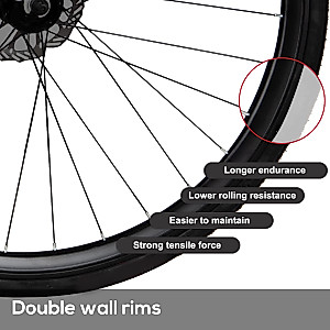 HH Hiland Road Commuter Bike, 700C Wheels City Bike, 14 speeds Racing Bike for Men Women, Urban Adult Bicycle