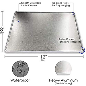 Viodenl Deck Rules Metal Tin Sign Cave Pool Bar Terrace House Wall Decor Backyard Decor Sign 8x12 Inch