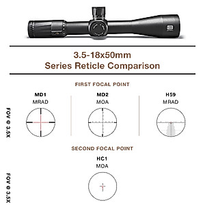 EOTECH Vudu 3.5-18x50mm Precision Rifle Scope