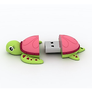 D-CLICK TM 4GB/8GB/16GB/32GB/64GB/Cool USB High Speed Flash Memory Stick Pen Drive Disk (64GB, Turtle)