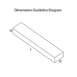 Urbandi Modern Floating Shelves 3 Inches Thick for Wall, Wide Shelves for Kitchen, Living Room, Bedroom, and Bathroom, Natural Pine Wood, Rustic Wooden Shelf, (Set of 2) (Aged Oak, 36Lx3Hx8D)