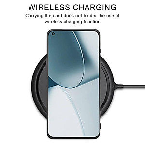 HAII Card Holder Case for OnePlus 10 Pro 5G, Premium PU Leather Wallet Case with Card Slots Shockproof Protective Case for OnePlus 10 Pro 5G 2022 (Gray)