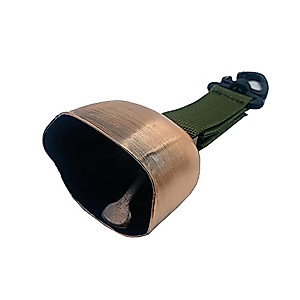 Wvkzuc 1 Pcs Alloy Grazing Cow Bells Cattle Horse Sheep Camel Grazing Long Distance Anti-Lost Bells Farm Pet Anti-Theft Accessories Bell