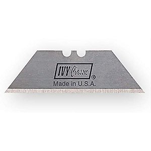 IVY Classic 11178 Heavy Duty USA Utility Knife Blades with Dispenser, 100 Pack