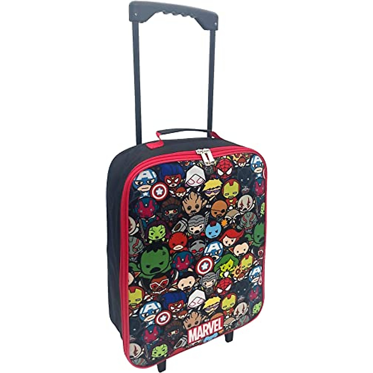 Ruz Kawaii Avengers 15" Collapsible Wheeled Pilot Case - Rolling Luggage