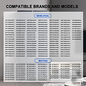 W10394076 W10865826 Refrigerator Water Inlet Valve Compatible with Whirlpool, Kitchen-Aid Refrigerator, Replacement for K-78282 W10726788 W10833705 W10872966 WPW10394076