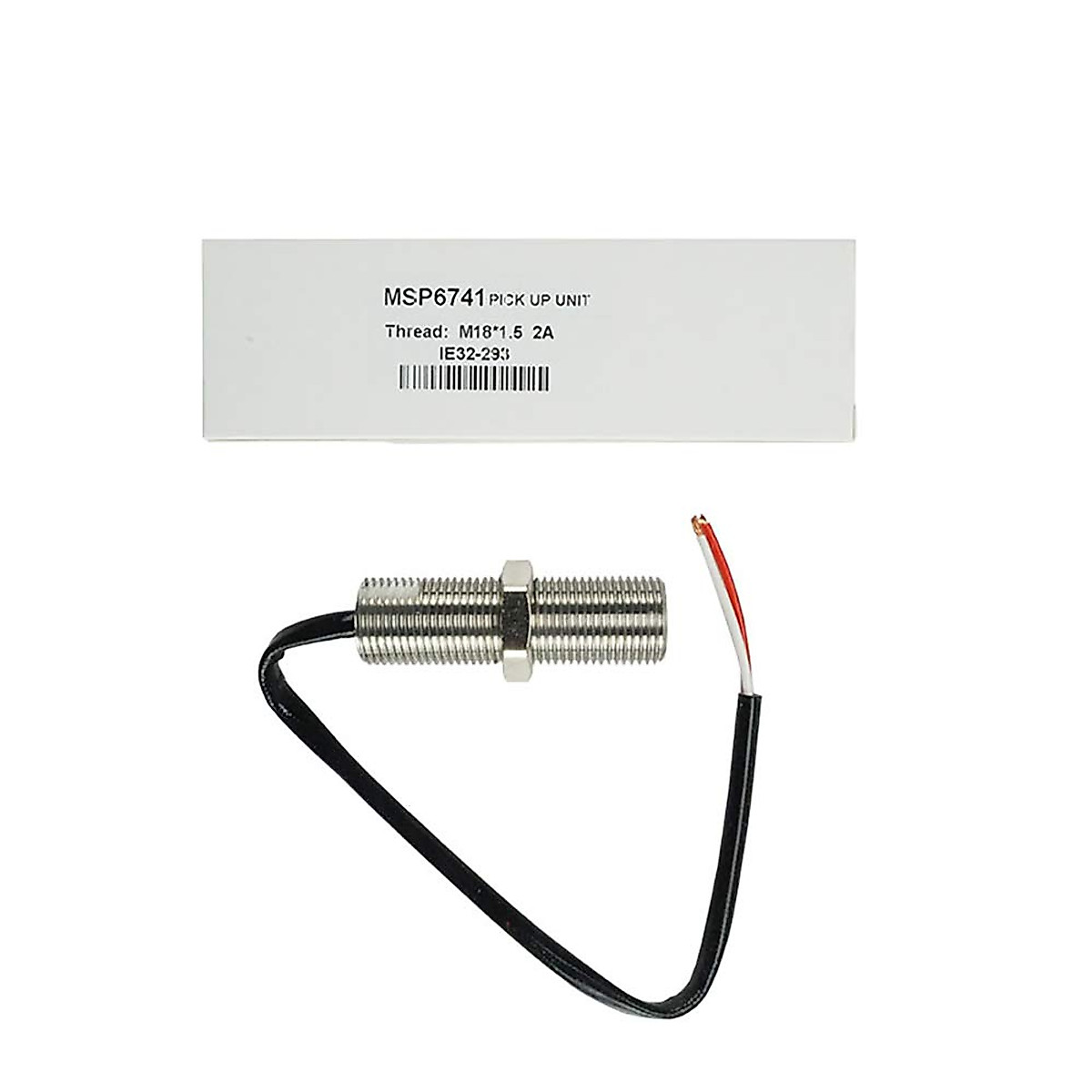 Knowtek MPU MSP6741 Speed Sensor Generator Engine Magnetic Pickup M18*1.5 2A