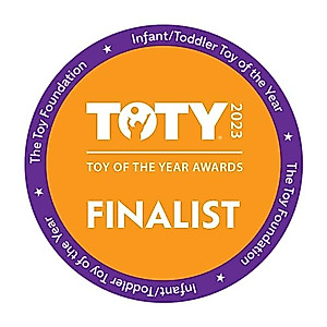 Miniland Sensorial Reef. Plush Rattle Toy for Infant and Toddlers with Many Different Sensory Stimulations. Fully Washable for Baby Teething. 2023 Toty Finalist