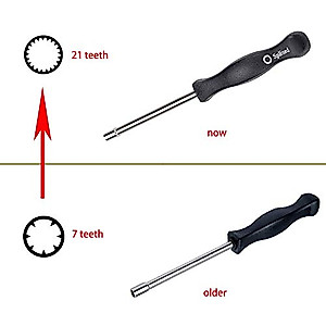 HPENP Carburetor Carb Adjustment Screwdriver Adjusting Tool for 2 Cycle Engine Poulan Husqvarna Stihl Homelite Weed Eater Craftman Echo Trimmer Brushcuter Blower (21-Teeth Splined)