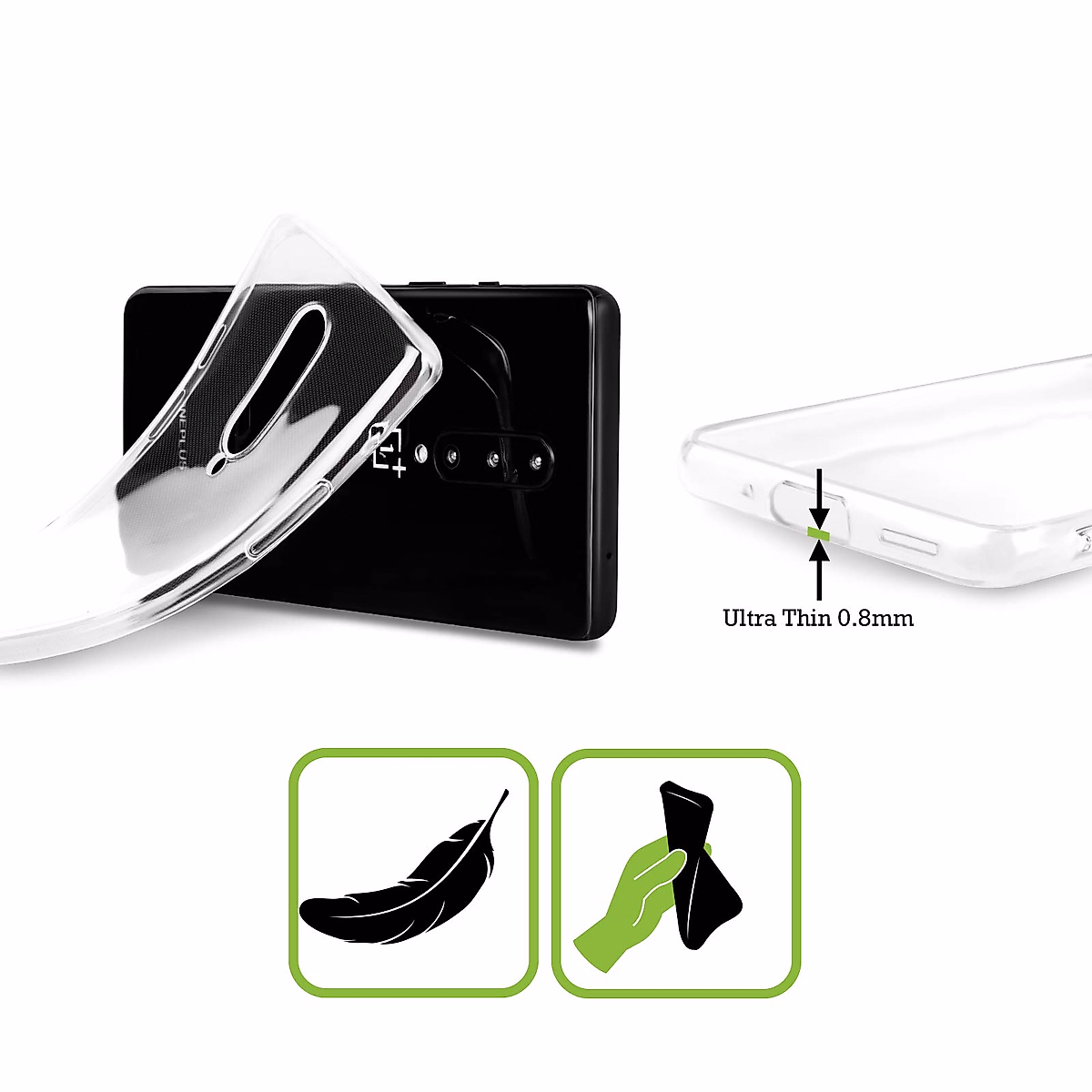 Custom Customized Personalized Trendy Monograms Jungle Soft Gel Case Compatible with Google Pixel 7 Pro