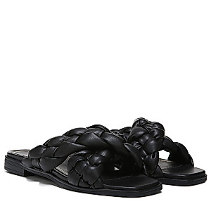 Vionic Kalina Women's Slide Braided Sandals Black - 9 Medium