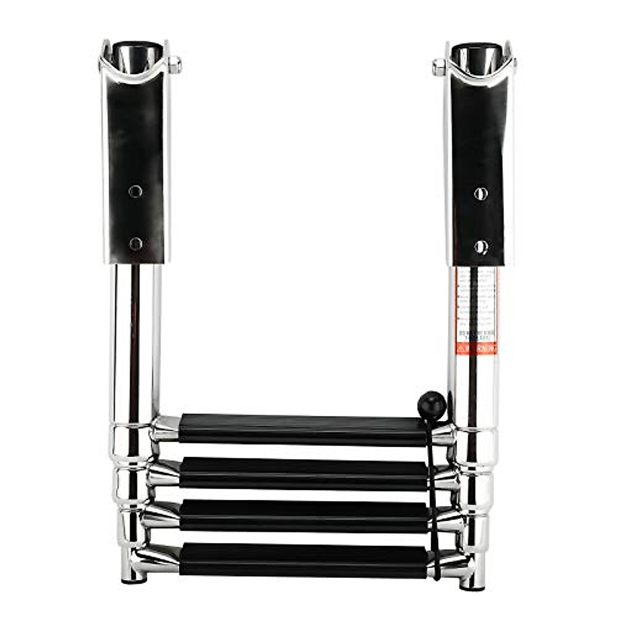 Amarine Made 4 Step Stainless Steel Telescoping Boat Ladder Swim Step