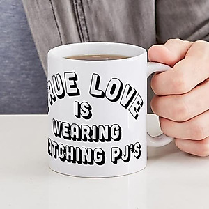CafePress True Love Is Wearing Matching Ceramic Coffee Mug, Tea Cup 11 oz