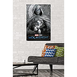Trends International Marvel Moon Knight - Teaser Wall Poster, 22.375" x 34", Unframed Version