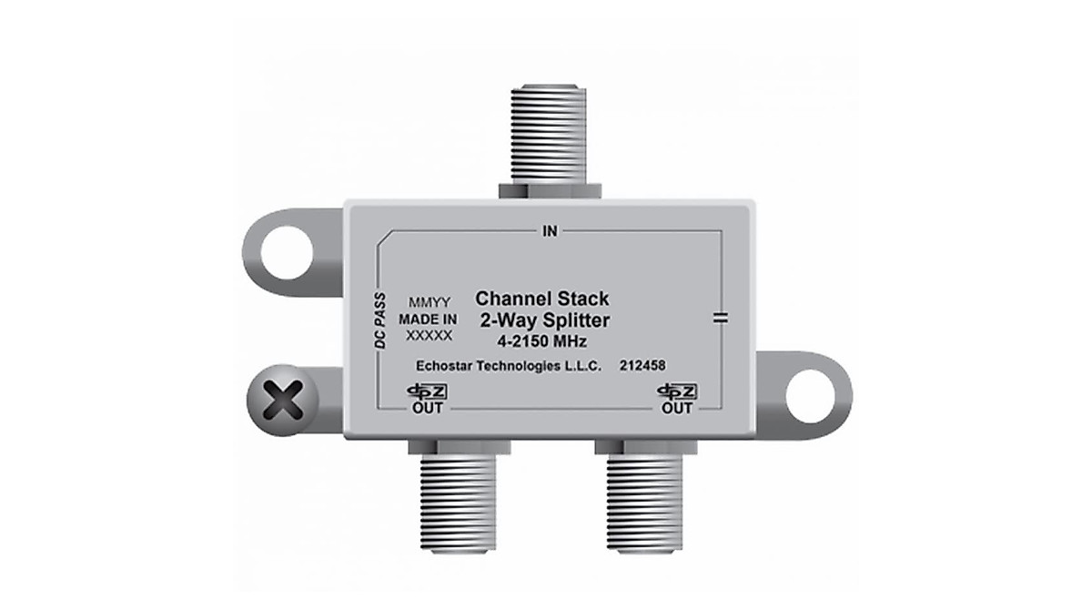 Dish Channel Stack 2-Way Splitter — 🛍️ The Retail Market