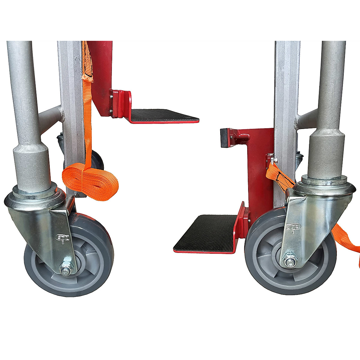 Manual Furniture Mover (Set of 2), 1100 lb. Cap, Aluminum, 12" Lift Height, Machinery Mover