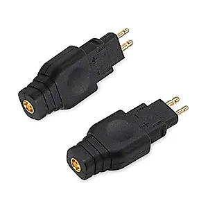 okcsc MMCX Cable Adapter Work for MMCX Cable Connected to Sennheiser HD414 HD650 HD600 HD580 HD565 HD545 HD535 HD525 HD265 HD25 Headset Connector Black