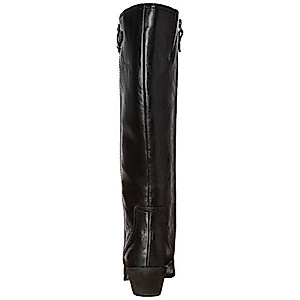 Dr. Scholl's Shoes womens Brilliance Wide Calf Knee High Boot, Black, 9.5 US