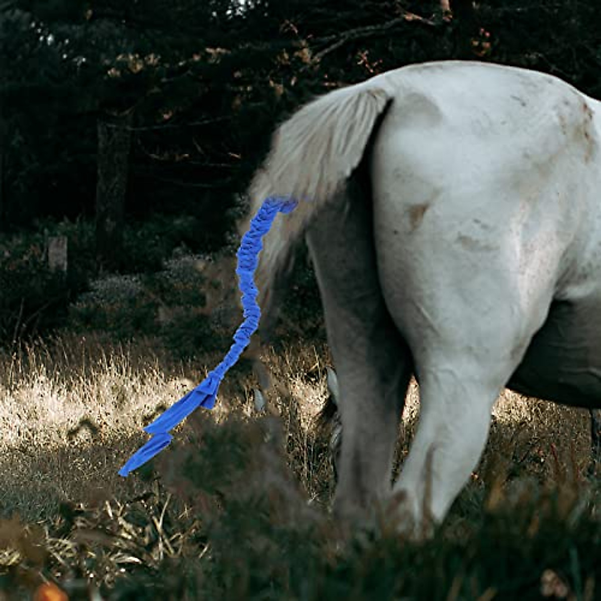 PartyKindom Ponytail Nursing pro Tools Braid Tool braiding Tools Horse Dressing Equipment Horse Dressing Tool Horse Tail Cover Horse Care Necessity Ranch Supply to Weave Nylon Tail Guard