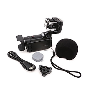 Zoom Q8 Handy Video Recorder, 3M High Definition Video, Stereo Microphones Plus Two XLR/TRS Combo Inputs, Four Tracks of Audio Recording, for Recording, Music, Video, YouTube Videos, Livestreaming