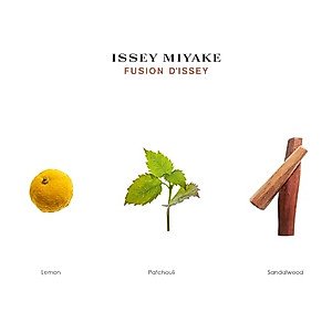 Issey Miyake Fusion Dissey Eau De Toilette Spray by for Men 3.3 Ounces, clear