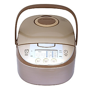 SPT RC-1206 6 Cups Multi-functional Rice Cooker: Brown Rice, White Rice, Porridge, Oatmeal, Soup, Steam, Stew, Slow Cook and Cake