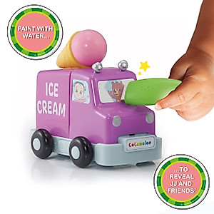 WOW! PODS CoComelon Toys Build & Reveal Musical Vehicles | School Bus Fire Engine and Ice Cream Van | Sounds and Songs with Mystery Surprise Reveal | for Toddlers, Girls and Boys | Ages 2 +