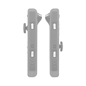 eXtremeRate DIY Full Set Buttons for Nintendo Switch & Switch OLED, Custom Replacement Buttons for JoyCon, ABXY Direction Keys SR SL L R ZR ZL + - Home Capture Trigger Buttons Springs - White