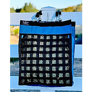Star Point Horsemanship Teal Slow Feed Hay Bag