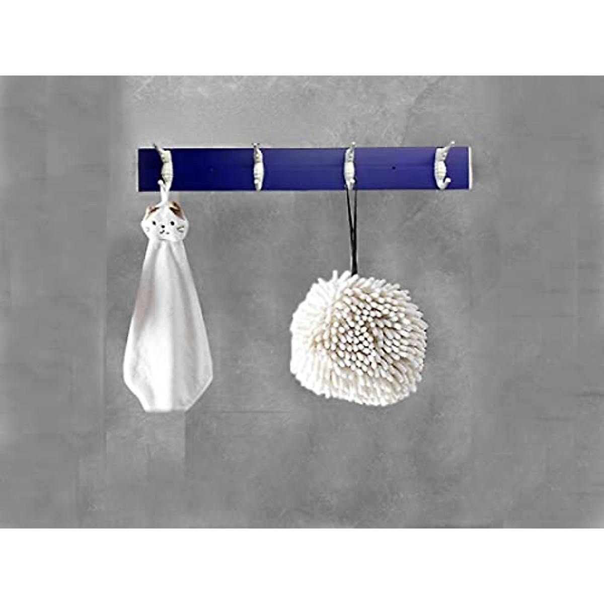 Non-Punching Durable Towel Rack Aluminum Alloy Bathroom Toilet Door Rear Wall Shelf Hook Wall Hanger Butterfly B1