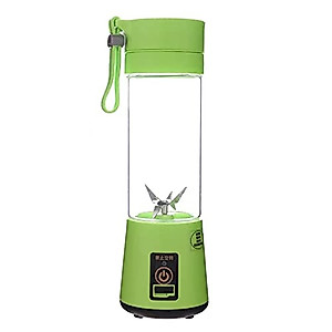 TANACC Portable Juice Blender Electric Fruit Juicer Glass Mini Portable Handheld Smoothie Maker Blenders Mixer USB Rechargeable for Home Travel