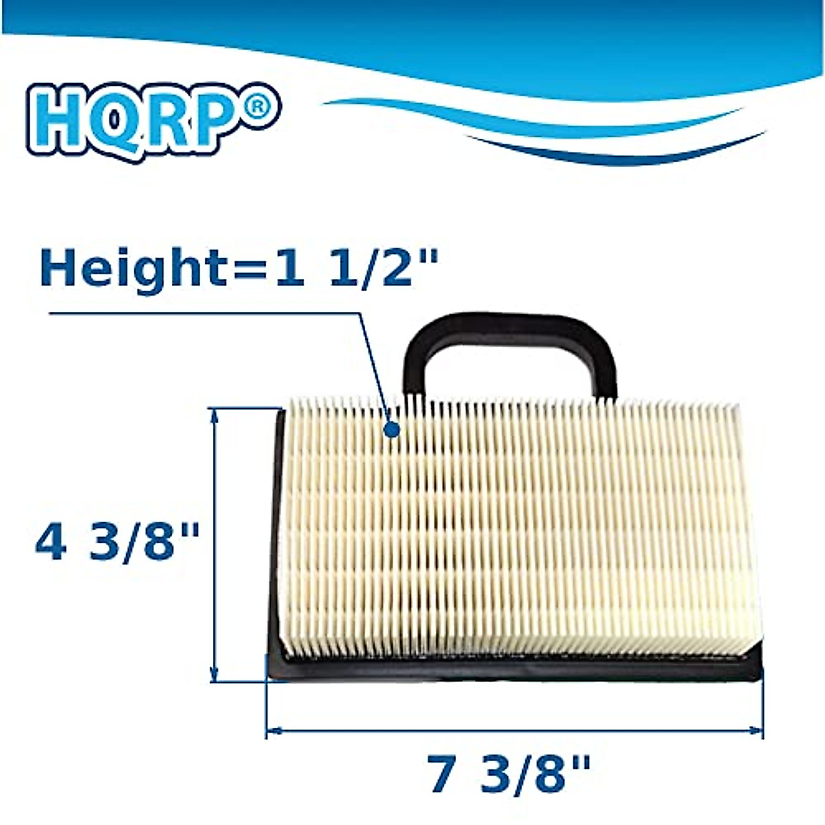HQRP Air Filter Cartridge w/Pre-Cleaner fits Craftsman GT5000 GT3000 DYS4500 YS4500 Garden Tractors, 33926 Replacement