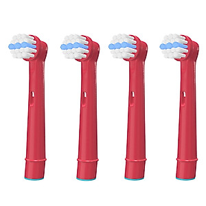 VINFANY 8pcs Kid's Toothbrush Head for Oral B, Children Replacement Brush Heads for Braun Electric Rechargeable Toothbrush Compatible Sensitive Clean, Professional Care, Advanced Power, Floss