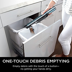 Shark WANDVAC Cordless Hand Vac Lightweight and Portable at 1.4 lbs. with Powerful Suction, Charging Dock, One-Touch Empty for Car & Home, Cove (Renewed)