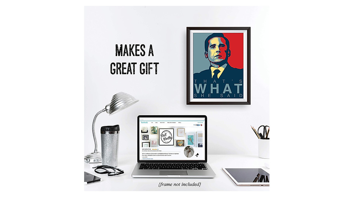 Michael Scott Funny Quote Poster - Perfect Gift Idea