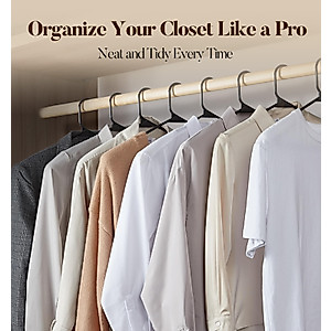 HOUSE DAY Plastic Hangers Shoulder Expanders, Anti-Deformation Garment Protectors, Extensions for Clothes Hangers, Prevents Shoulder Bumps & Clothing Shape, Durable & Easy to Use (White 30 Pack)