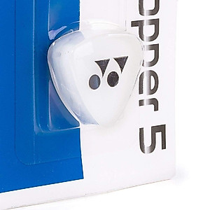 Yonex Tennis Vibration Stopper 5 Improved Vibration Dampening, White