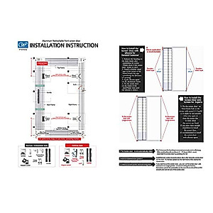 Custom Cut to Size,[ Grey,Embedded, W 40 xH 83 (inch)], Aluminum Retractable Front Screen Door net,Fiberglass mesh with alumium, Mosquito Screens I Bug Net for Doors