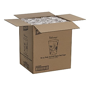 Dixie Paper Hot Coffee Cup, 10 oz, 10 oz.